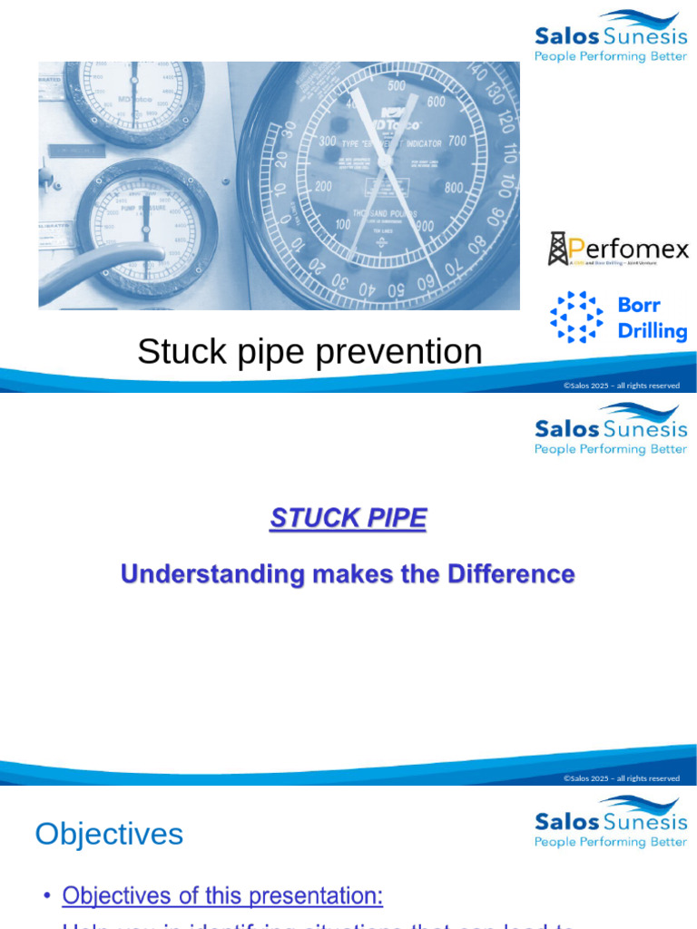 Stuck Pipe Prevention | PDF | Casing (Borehole) | Mechanical Engineering