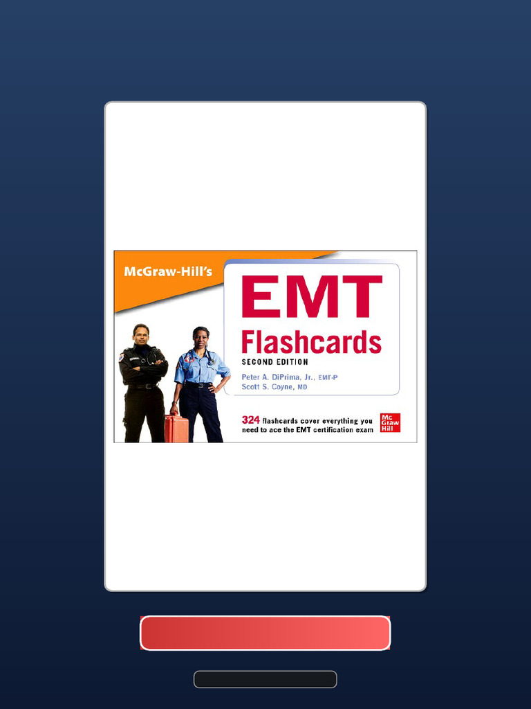 Complete Bundle Testbank McGrawHills EMT Flashcards 2nd Edition | PDF ...