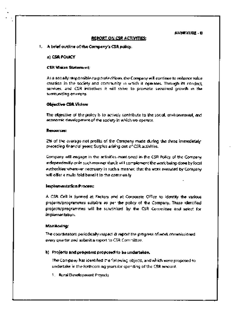 CSR Report FY 23 - 24 - Compressed | PDF | Economies | Business