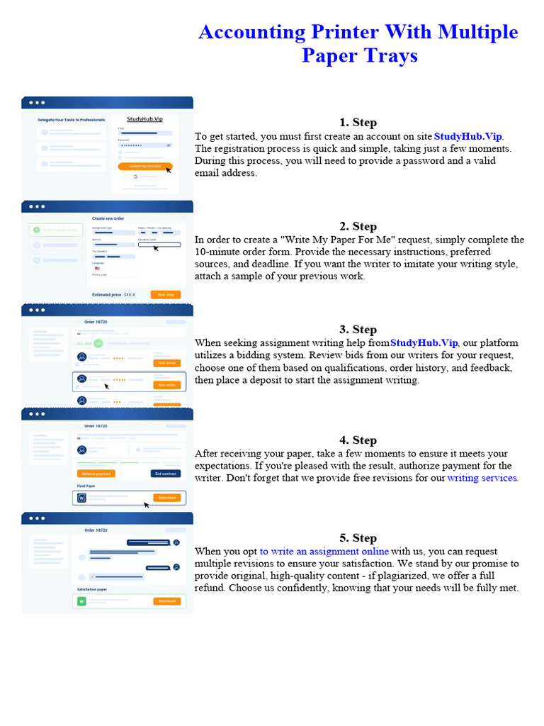 Accounting Printer With Multiple Paper Trays | PDF | Health Insurance ...