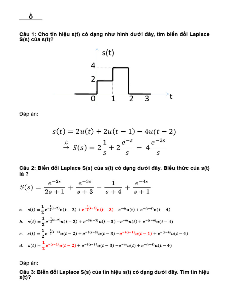 Dap An BTCC Buoi 2 | PDF