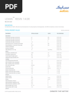 LEXAN™ Resin - 143R - Europe - Technical - Data - Sheet | PDF ...