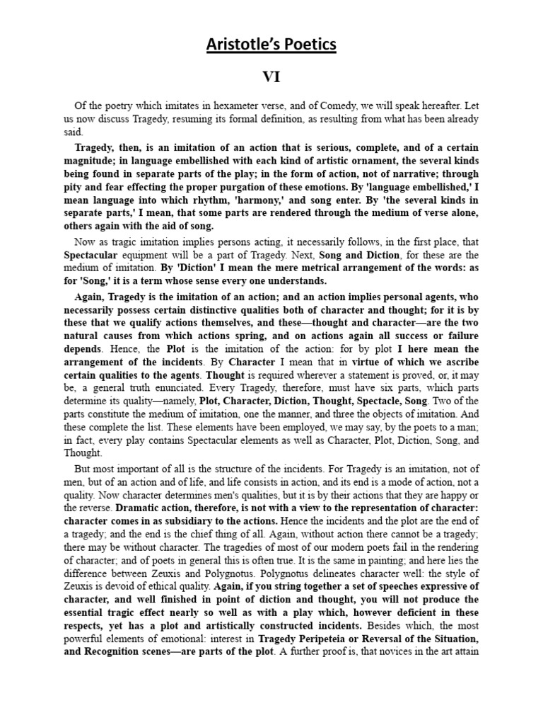 Aristotle's Poetics (The Essentials) | PDF | Poetics (Aristotle) | Tragedy