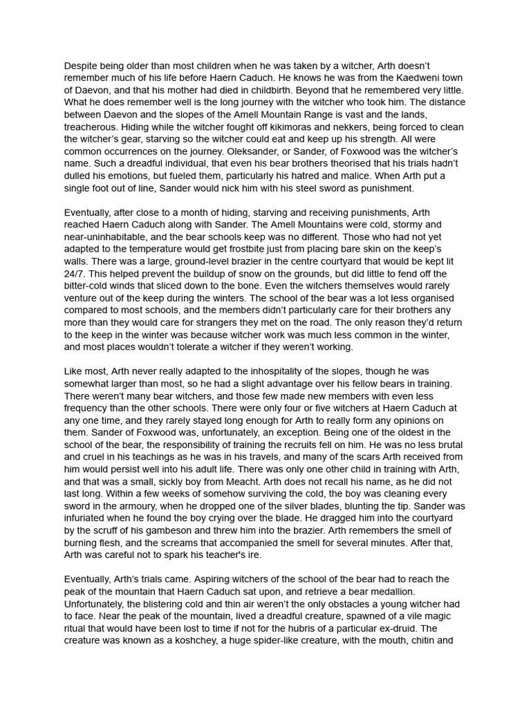 Arth of Daevon | PDF