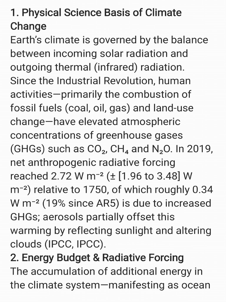 Esg - Climate Change | PDF