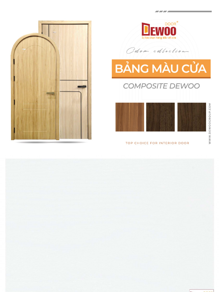 Map Mau Cua Dewoo Door | PDF