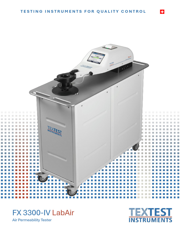 Textest FX 3300-IV Flyer (En) | PDF | Computing | Computer Engineering