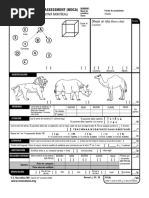 MoCA Test Spanish | PDF | Cognición | Ciencia cognitiva
