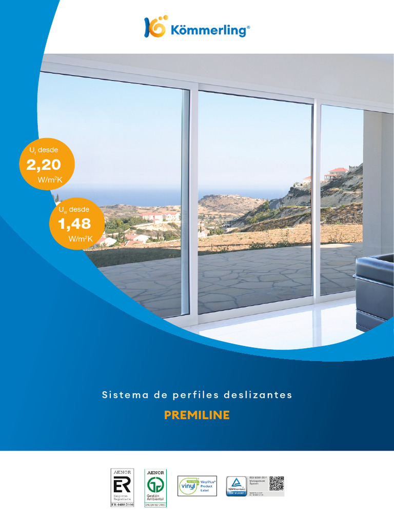 Ventanas PremiLine: Aislamiento y Especificaciones | PDF | Ventana ...