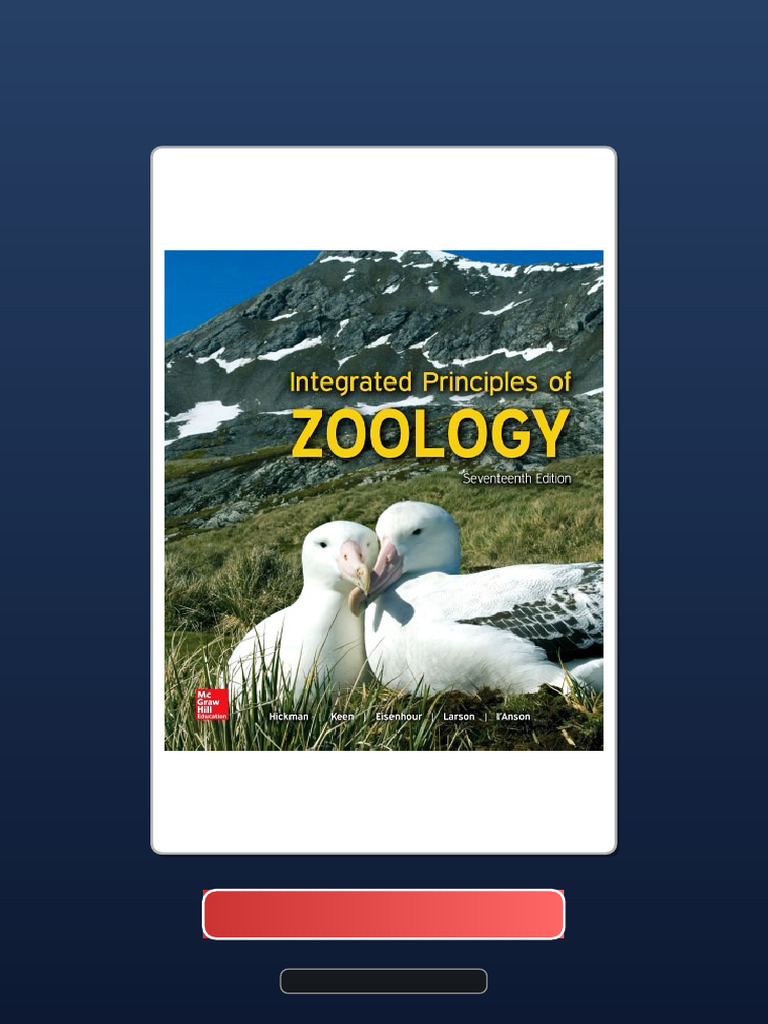 Complete Bundle Testbank Integrated Principles of Zoology 17th Edition ...