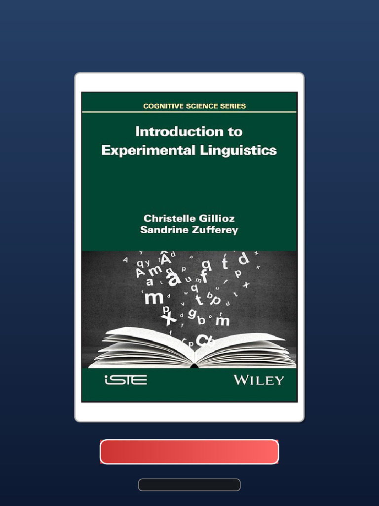 Complete Bundle Introduction To Experimental Linguistics 1st Edition Christelle Gillioz HQ File ...