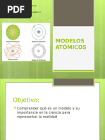 Infografía de Los Modelos Atómicos | PDF | Núcleo atómico | Átomos