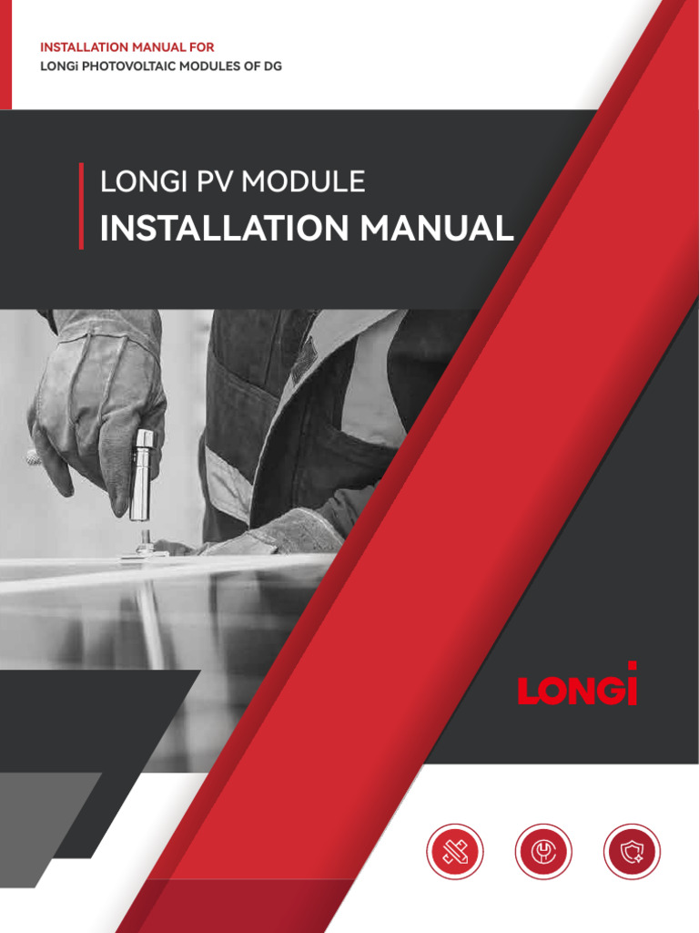 LONGi Installation Manual All Series V19 en | PDF | Solar Panel ...