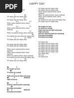 Oh Happy Day Lyrics and Guide | PDF
