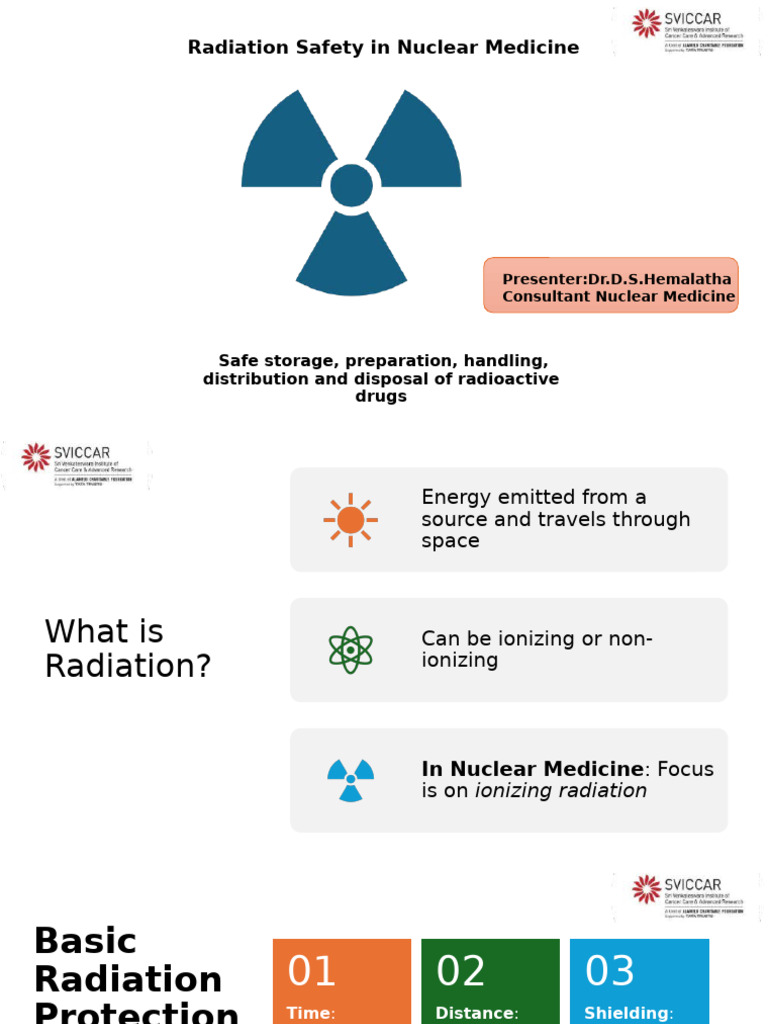 Radiation Safety in Nuclear Medicine | PDF | Radiation Protection ...