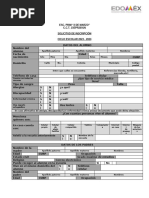 Anexo 3. Solicitud de Inscripción o Reinscripción - 114253 | PDF