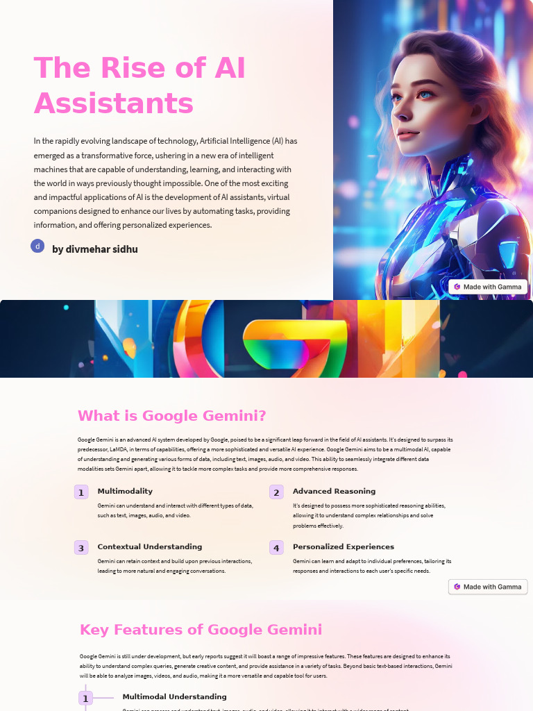 The Rise of AI Assistants | PDF | Artificial Intelligence ...
