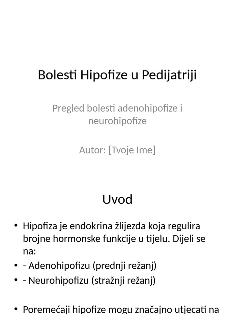 Bolesti Hipofize | PDF