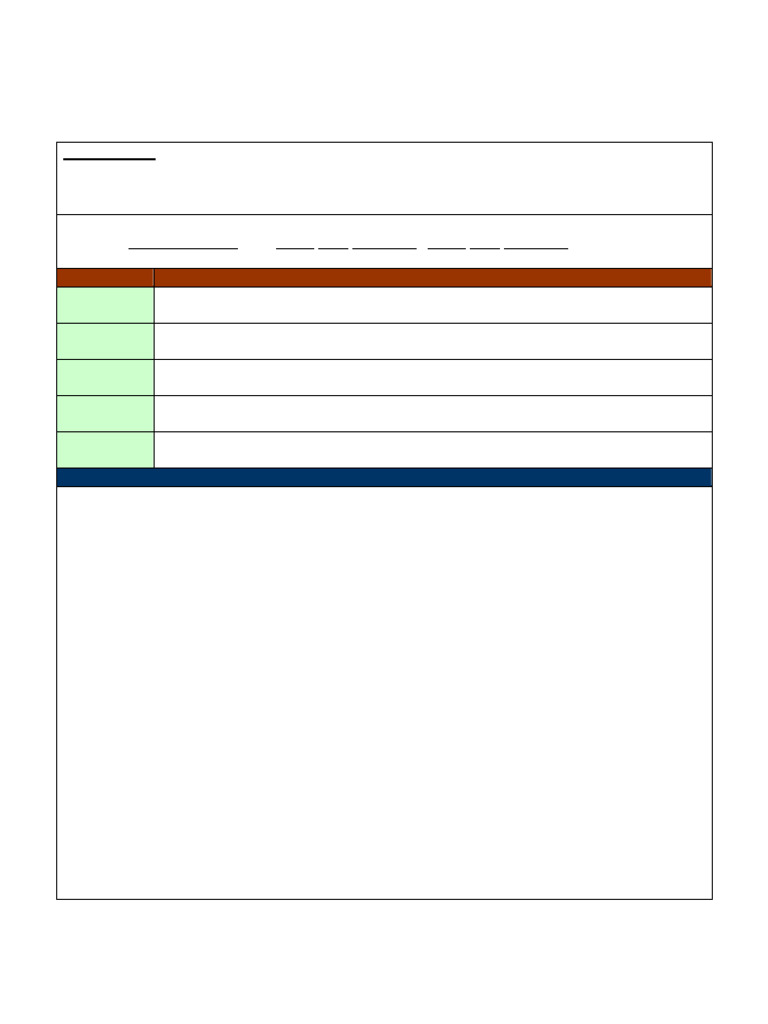Necessary Forms and Formats For Intenship Program | PDF