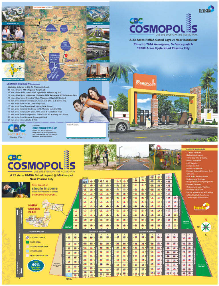 Cosmopolis Brochure | PDF