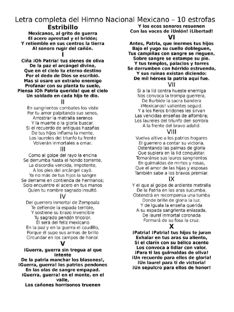 Himon Nacional Mexicano Completo | PDF