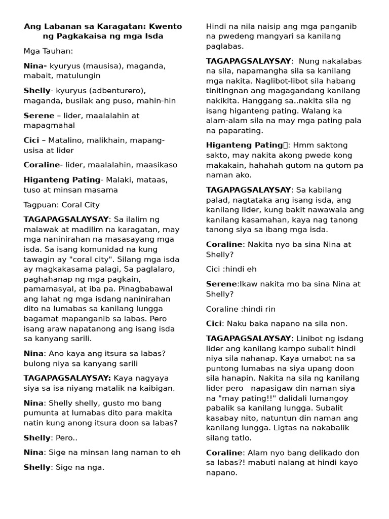 Ang Labanan Sa Karagatan (Filipino) 1 | PDF