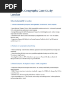 London Docklands Regeneration Case Study | PDF | Urban Renewal | Economies