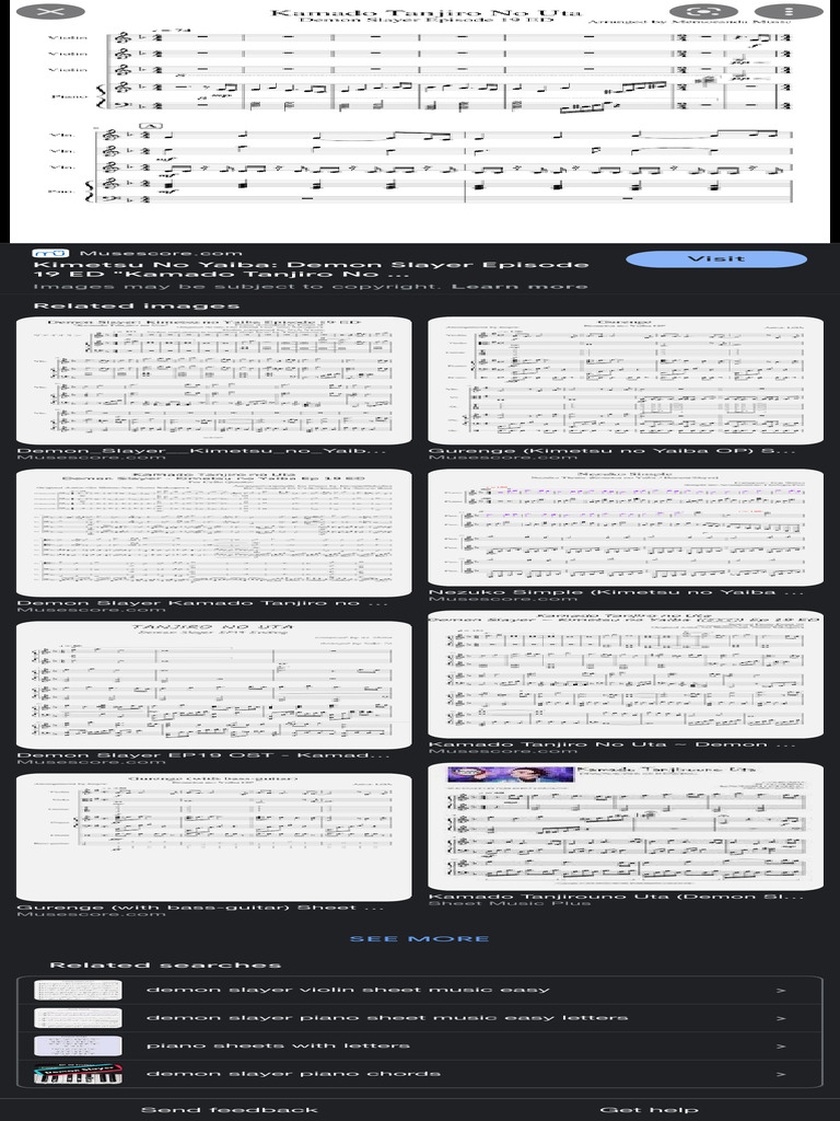 Kamado Tanjiro No Uta Sheet Music | PDF