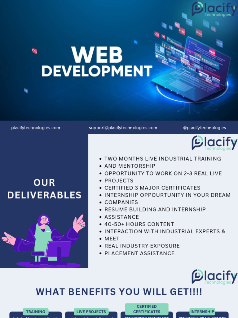 Placify Web Development Curriculum | PDF | Document Object Model | Html