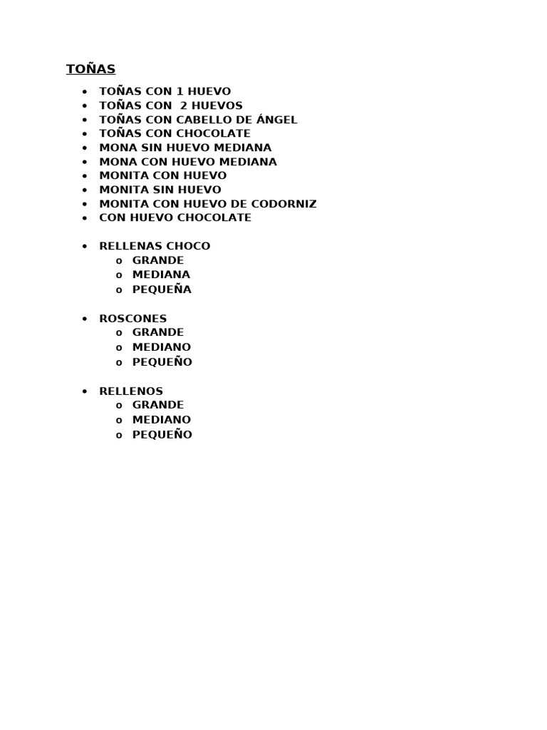 Toñas | PDF