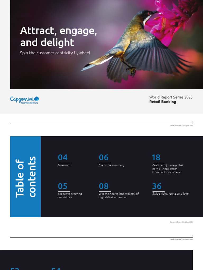 Capgemini World Retail Banking Report 2025pdf | PDF | Economies | Business
