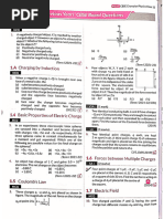 Physics CH 1 Class Xii Pyqs | PDF