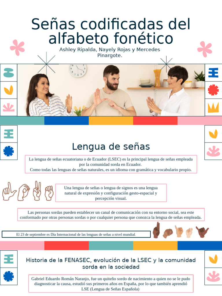 Expo SAAC | PDF | Lenguaje de señas | Comunicación humana