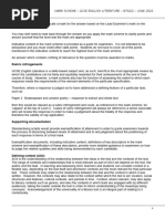 Unseen Poetry Mark Scheme Guide | PDF | Cognition