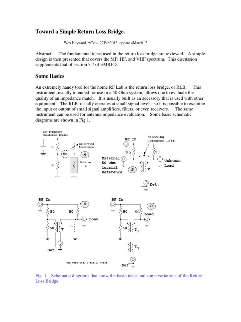 RLB | PDF | Coaxial Cable | Transformer