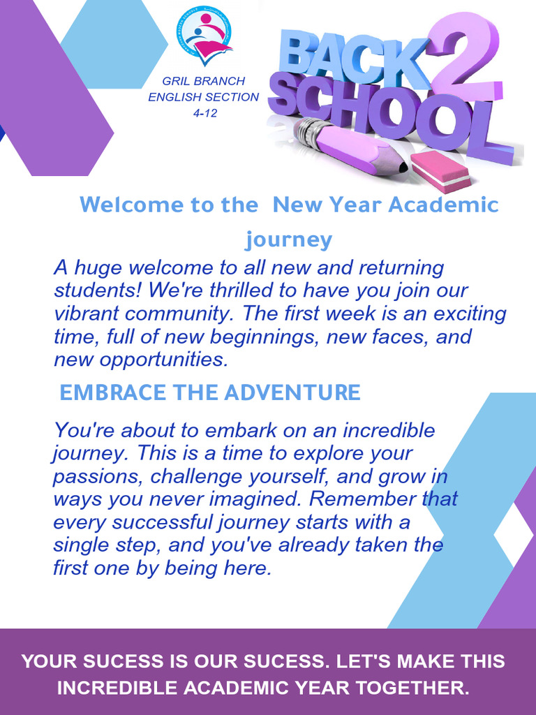 Welcome New Students: Academic Success Tips | PDF