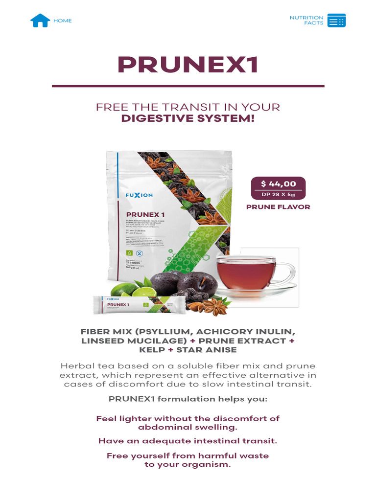 Prunex 1 EN | PDF