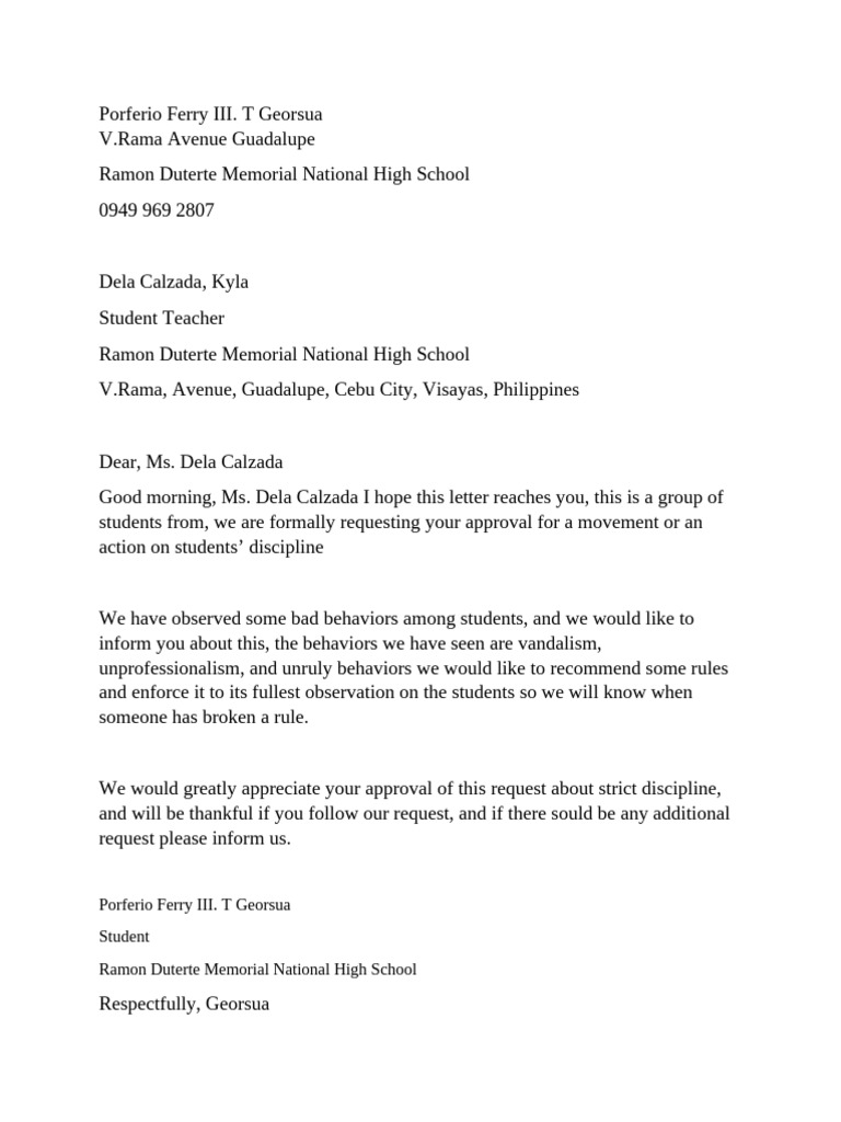 English Soft Copy of Letter of Request | PDF