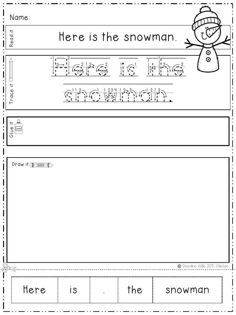 Here Is - The Snowman | PDF | Snow | Precipitation