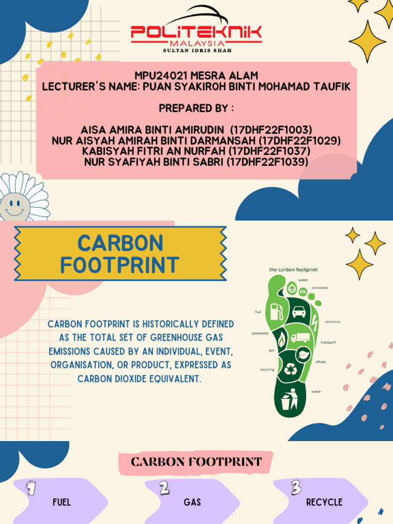 Carbon Footprint | PDF