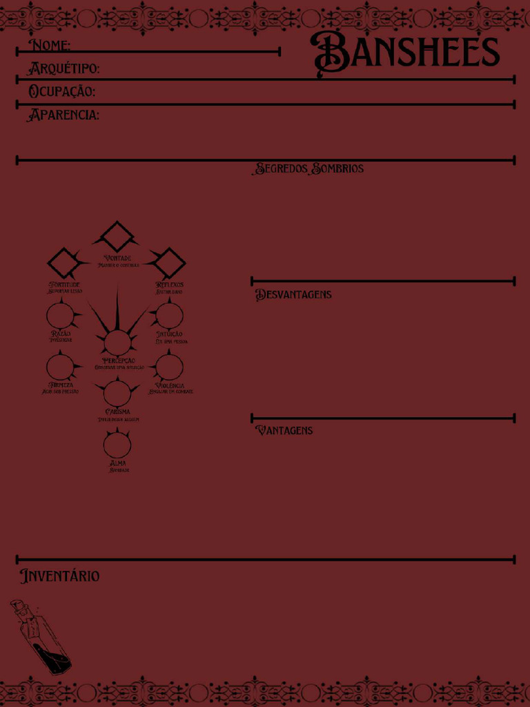 Ficha Banshees | PDF