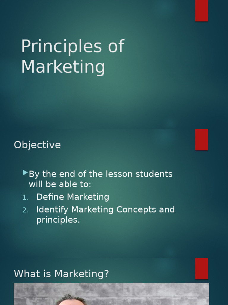 Principles of Marketing | PDF