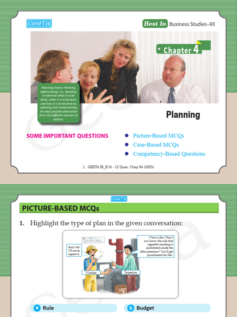Geeta Bi - B St-12 Ques Chap 04 (2025) | PDF | Debit Card | E Commerce