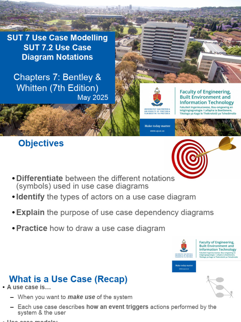 SUT 7.2 Use Cases Modeling | PDF | Use Case