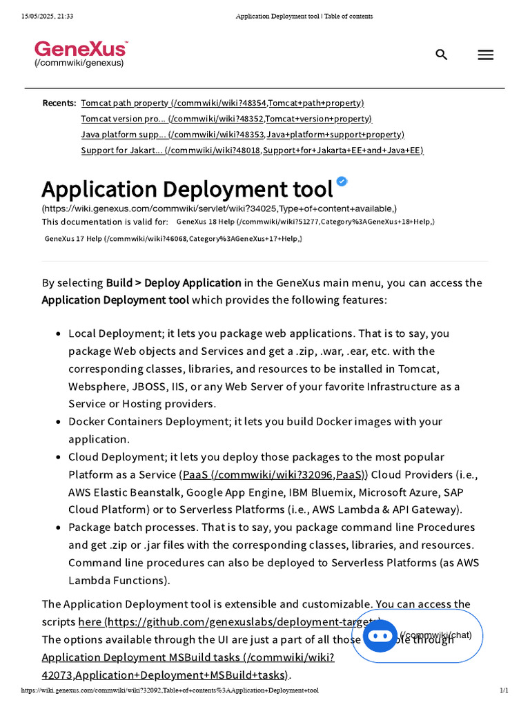 Application Deployment Tool - Table of Contents | PDF | Cloud Computing ...