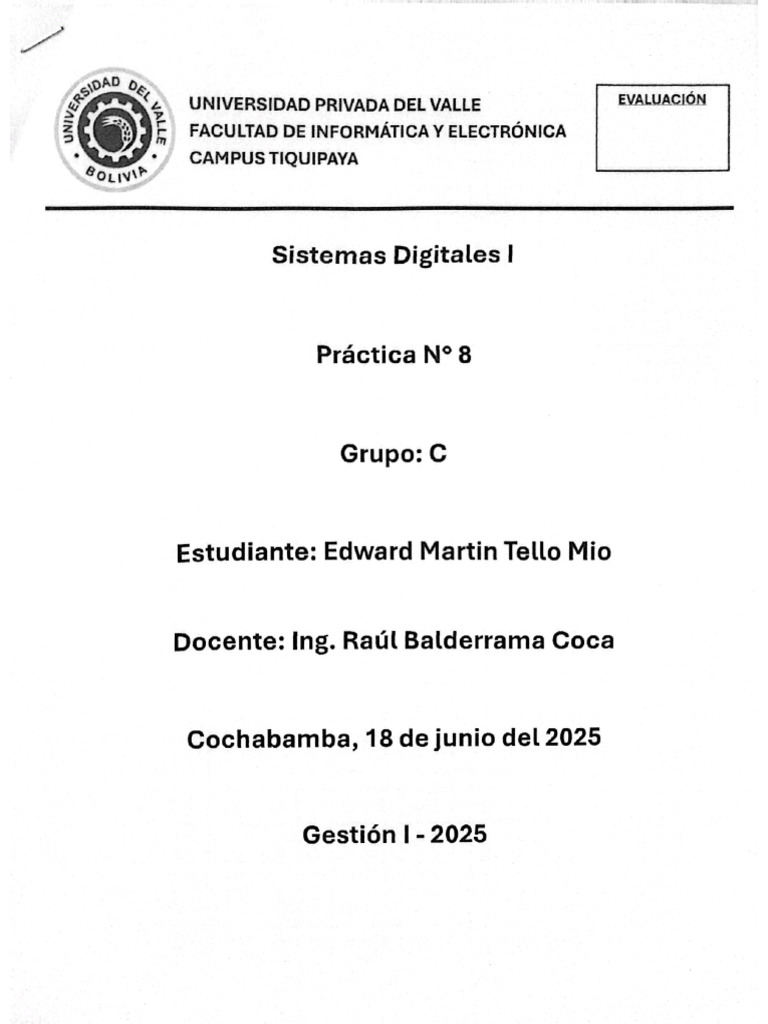 Práctica8 Digitales1 | PDF