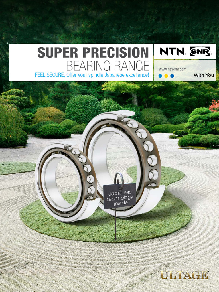 NTN ULTAGE Super Precision Bearings | PDF | Bearing (Mechanical ...