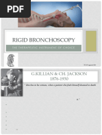 Pulmonology: Bronchoscopy Note | PDF | Pulmonology | Respiratory System