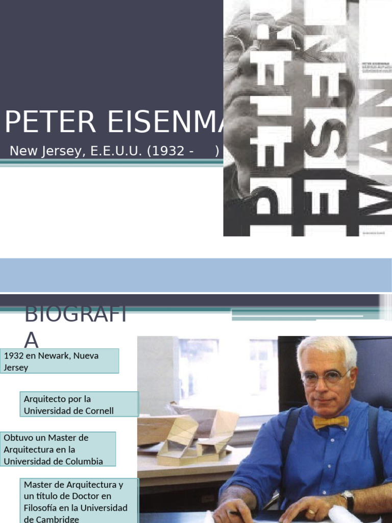 PETER EISENMAN - Obras | PDF