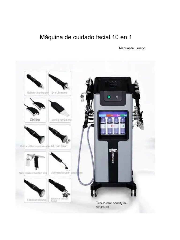 Hydra 10 en 1 PEDESTAL (ESP) | PDF | Electricidad | Ingenieria Eléctrica